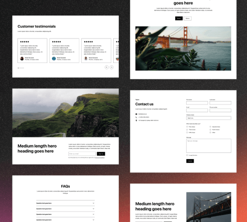 Website Wireframe Kit